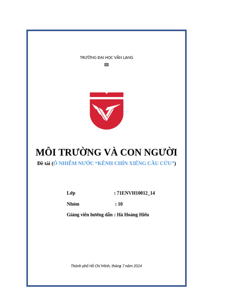 Báo Cáo MT&CN Group 10 | PDF