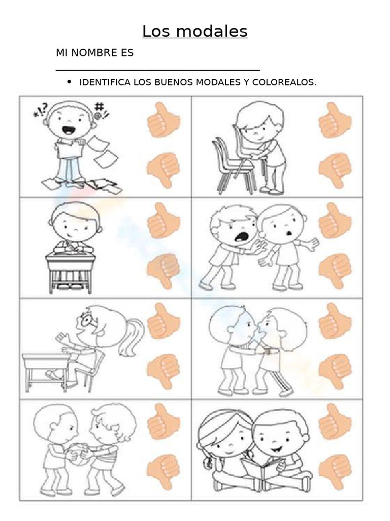 Los Modales | PDF | Crecimiento personal y profesional | Estilo de vida