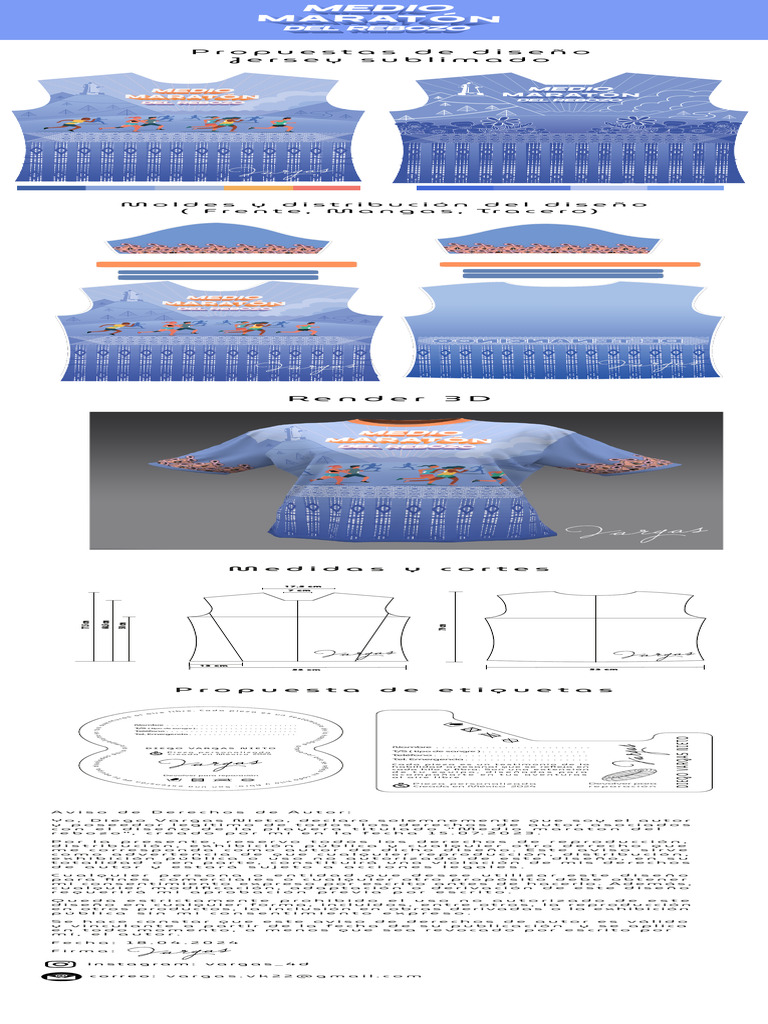 Playera Carrera Atletica 2024 | PDF