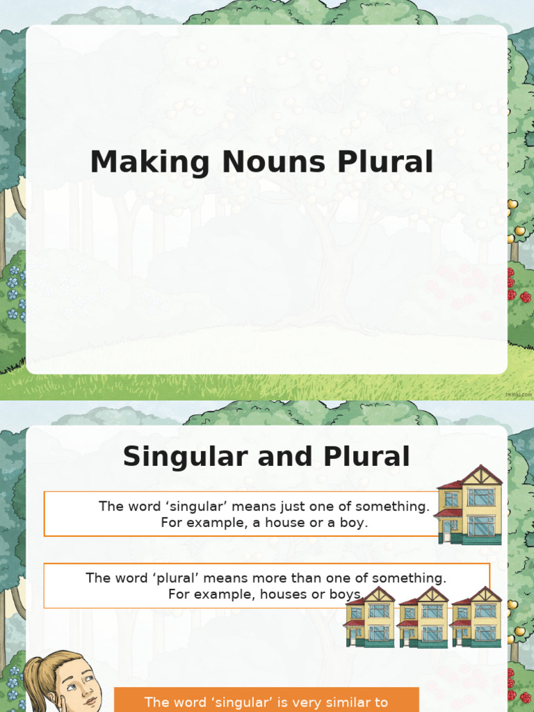 How to Form Plural Nouns | PDF | Plural | Grammar