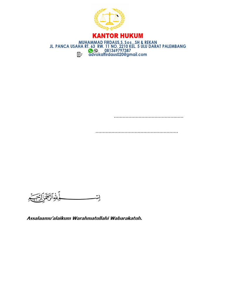 Replik Permohonan Cerai Talak | PDF