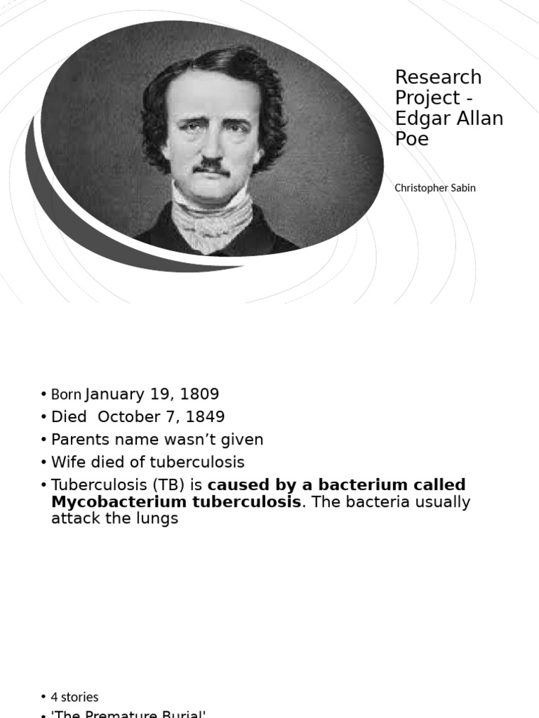 Edgar Allan Poe: Life and Works Summary | PDF | History | Mystery ...
