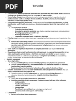 Comprehensive Geriatric Assessment | PDF | Geriatrics | Dementia