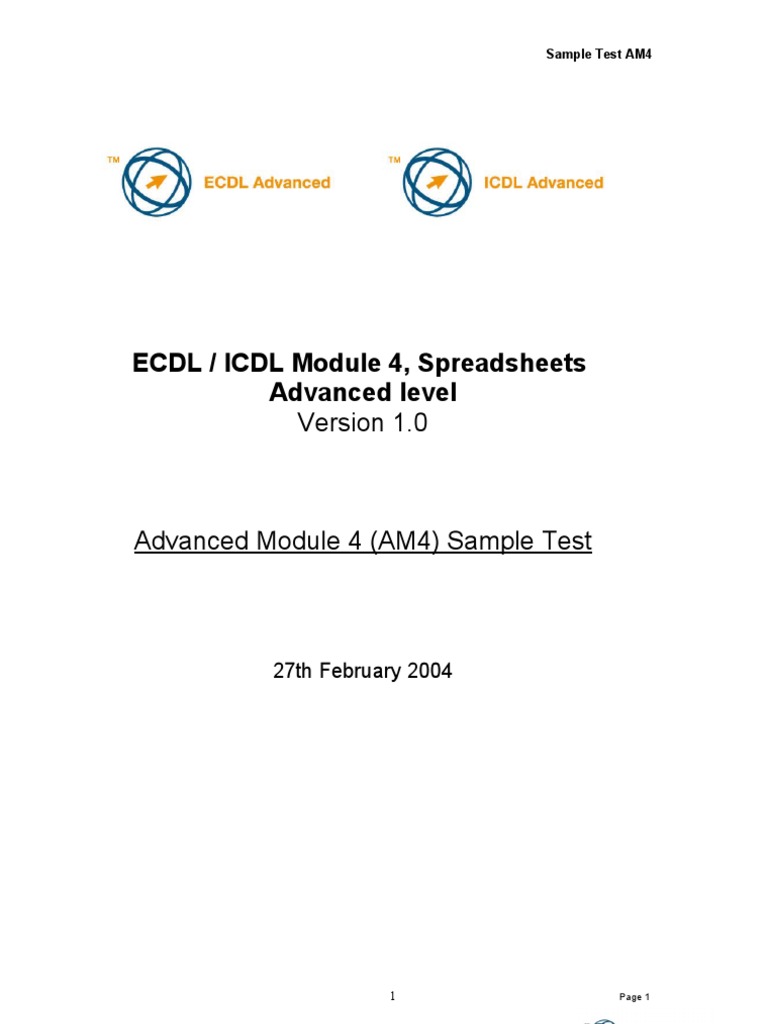 AM4S | PDF | Spreadsheet | Hyperlink
