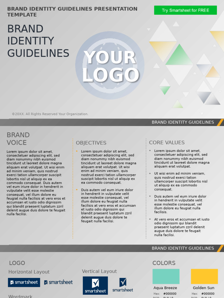 IC Brand Identity Guidelines Presentation 11185 Powerpoint | PDF ...