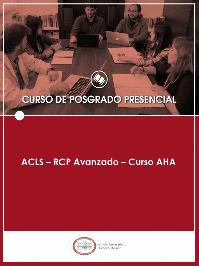 ACLS - RCP Avanzado | PDF | Reanimación cardiopulmonar | Paro cardíaco
