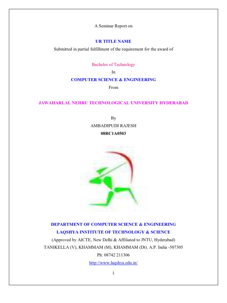 A Seminar Report On Grid Computing Pdf Grid Computing