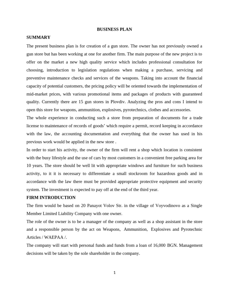 Gun Store Business Strategy | PDF | Pricing | Marketing