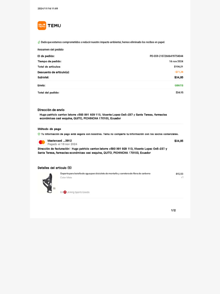 Temu Web Document | PDF