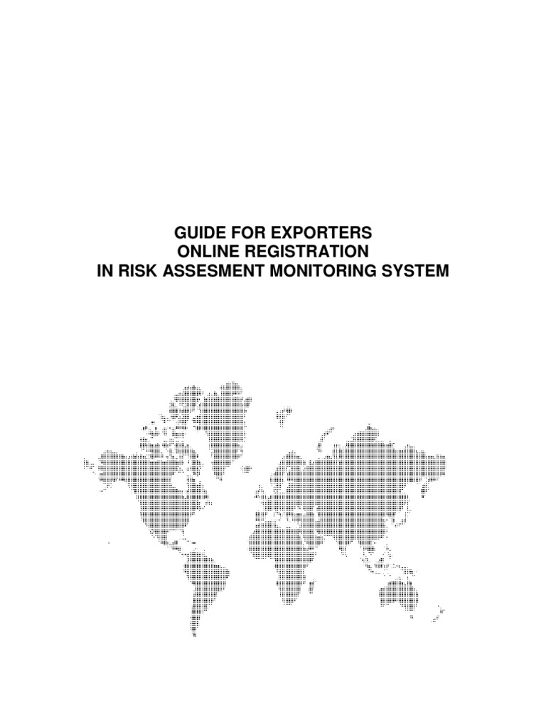 Exporter Registry Form Guide Book | PDF | Email Address | Email