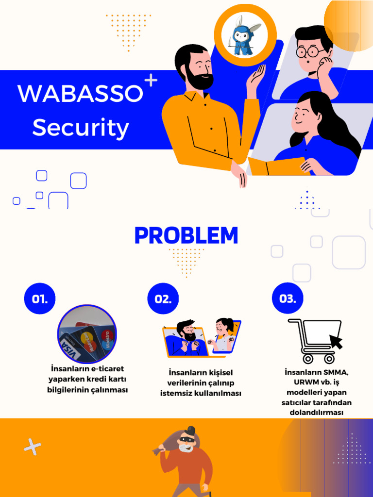 Vivid Blue and Orange Illustrated E-Learning Presentation Kopyası | PDF