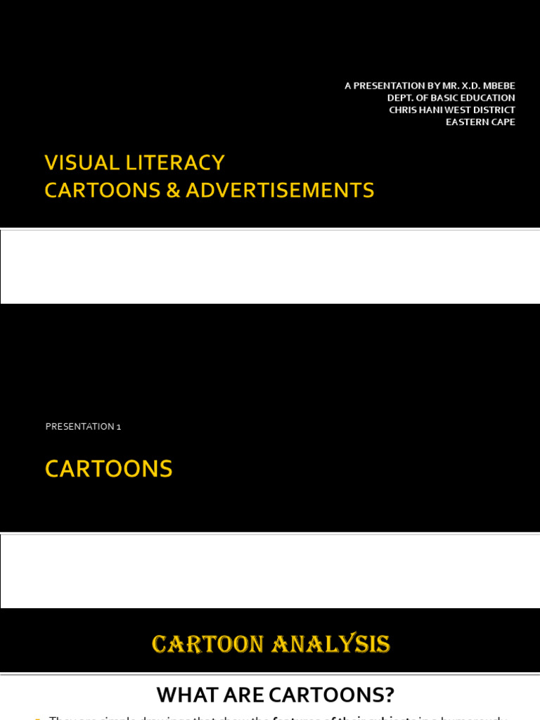 Analyzing Cartoons in Advertising | PDF | Cartoon | Advertising