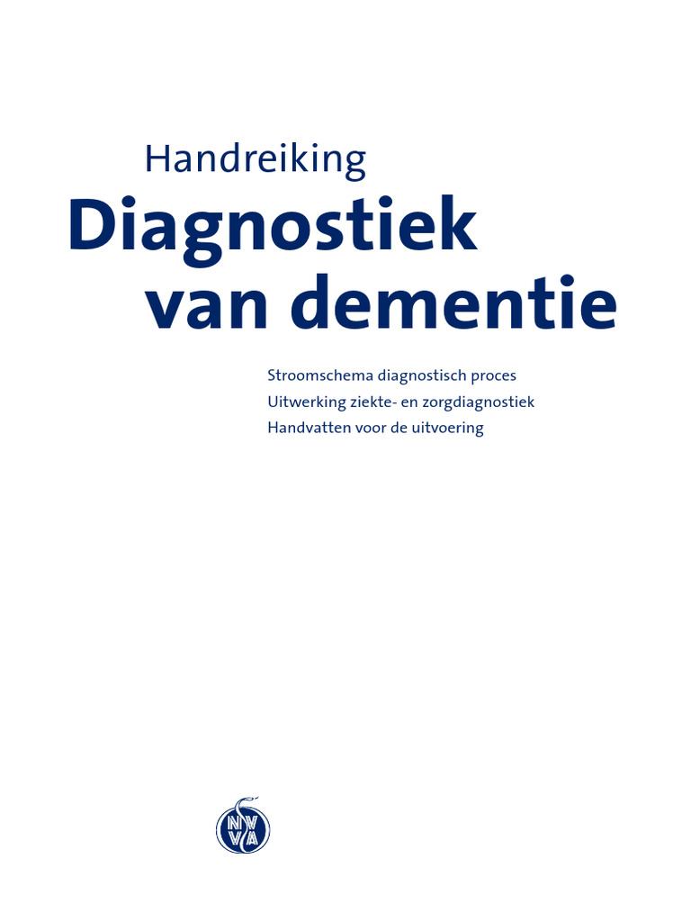 Handreiking Dementie | PDF