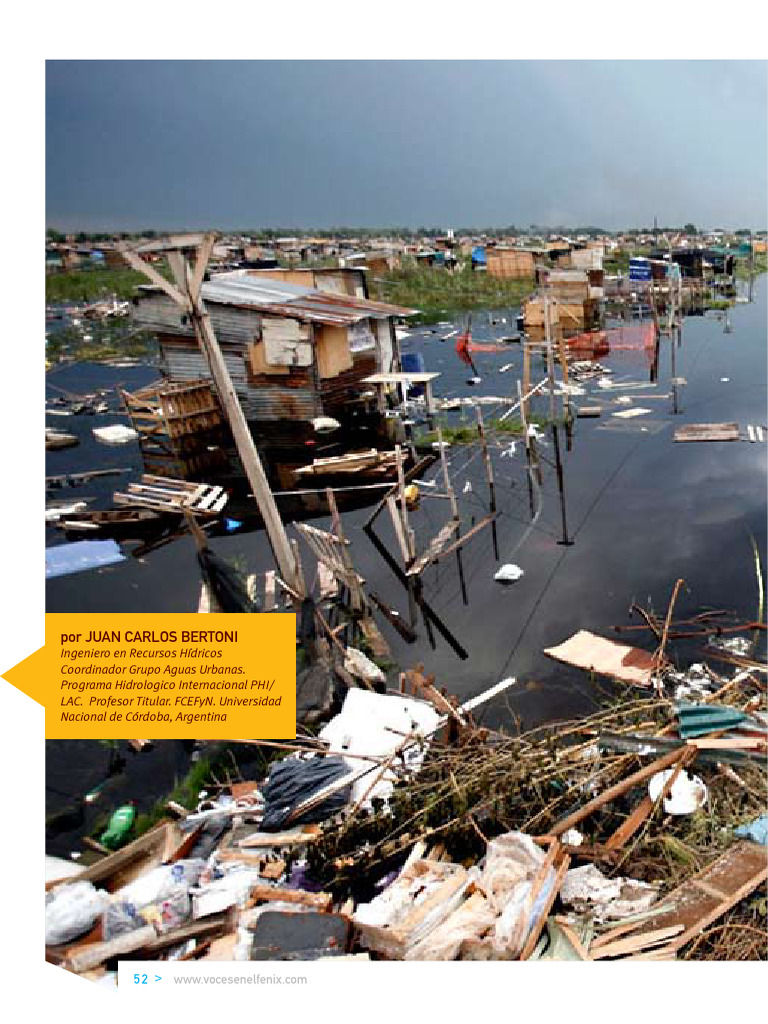 Texto 2 - Bertoni - La Problem-Tica de Las Inundaciones Urbanas El Caso de La Cuenca Matanza ...