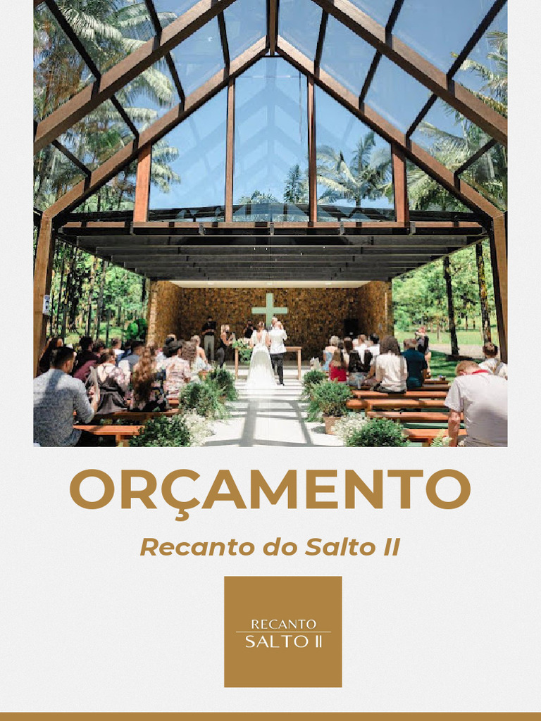 Orçamento - Recanto Salto II | PDF