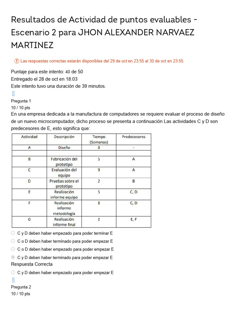 Actividad de Puntos Evaluables - Escenario 2 - 2do BLOQUE-TEORICO - VIRTUAL - MODELOS DE TOMA DE ...