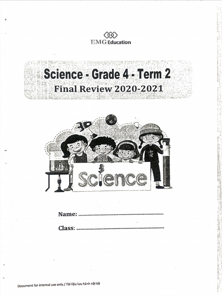 Grade 4 - Science Revision - Term 2 | PDF