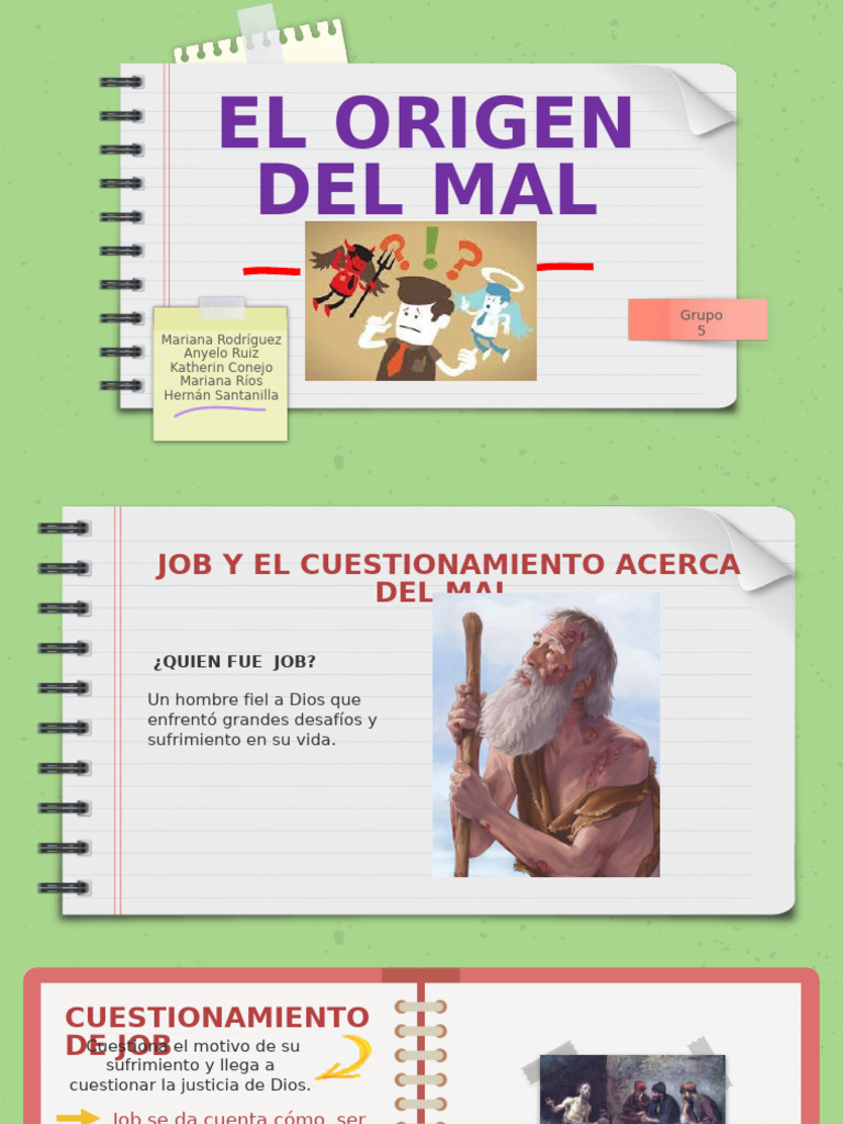 El Mal: Reflexiones desde Job y Religiones | PDF | Mal | Pecado