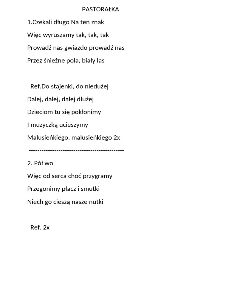 PASTORAŁKA | PDF