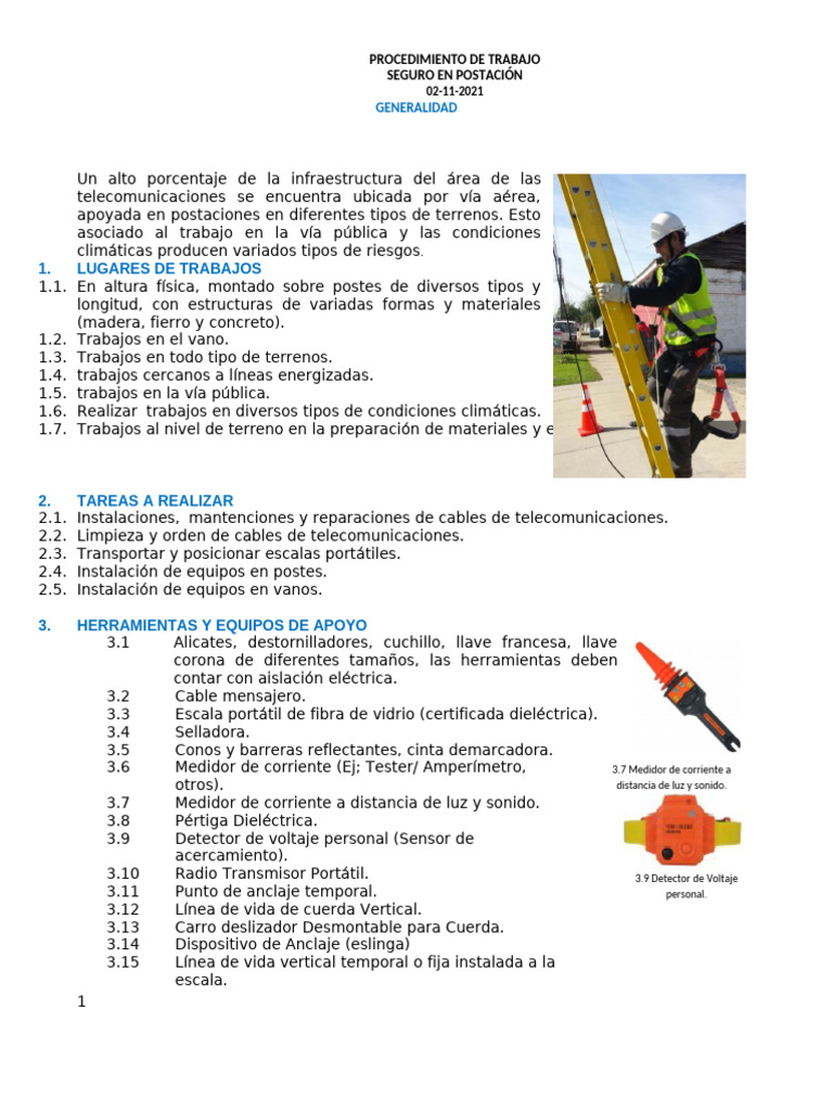 Pts Trabajos en Postacion | PDF | Transformador | Telecomunicaciones