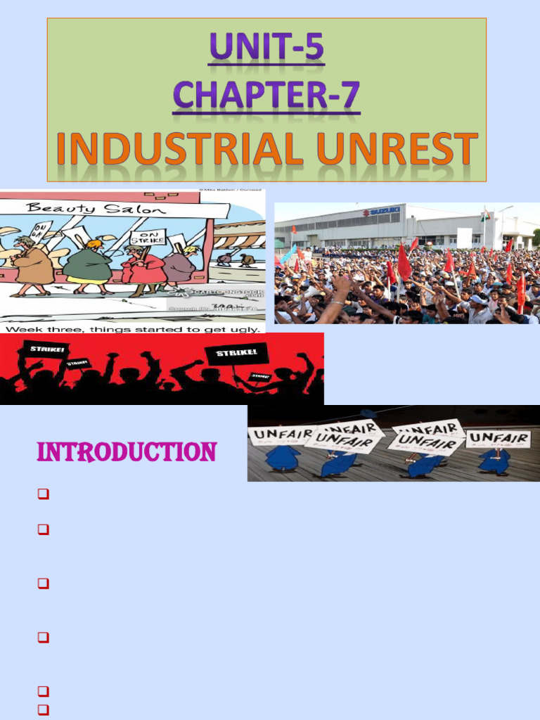 CHP Industrial Peace | PDF | Lockout (Industry) | Strike Action