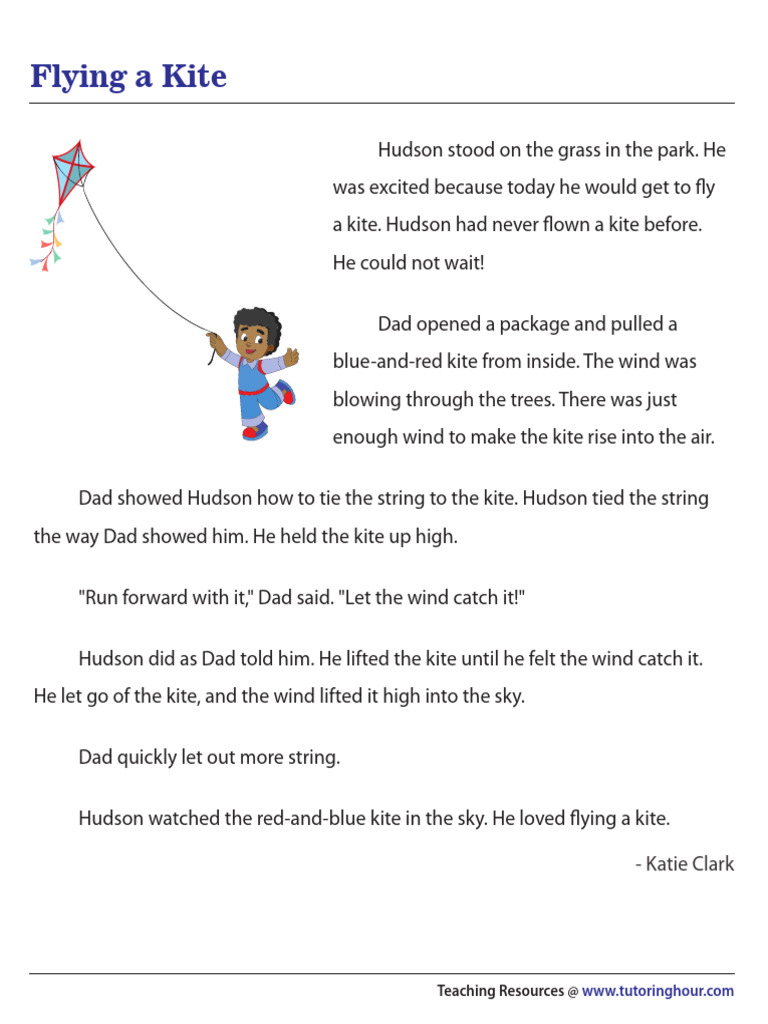 Flying A Kite | PDF