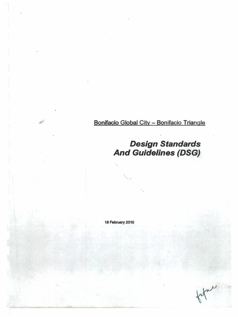 BGC Design Standards and Guidelines | PDF