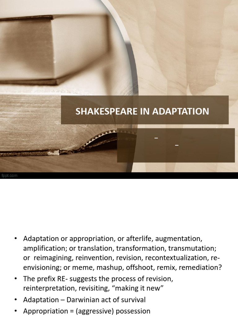 Shakespeare in Adaptation | PDF | Macbeth
