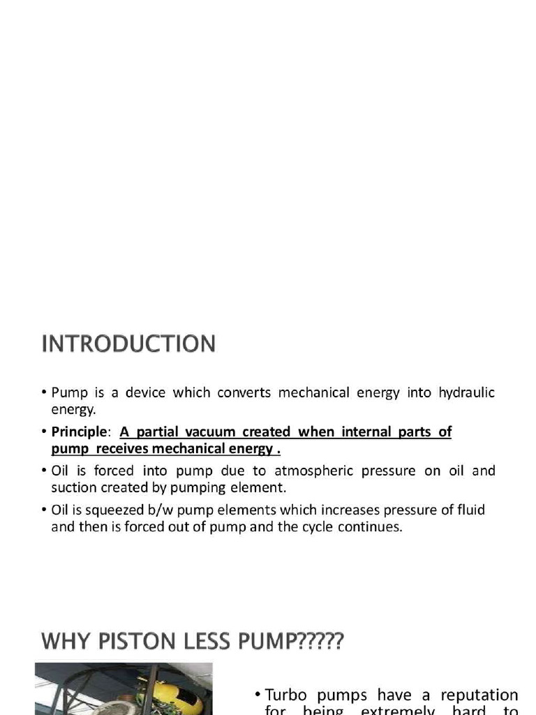 12 Piston Less Pump | PDF