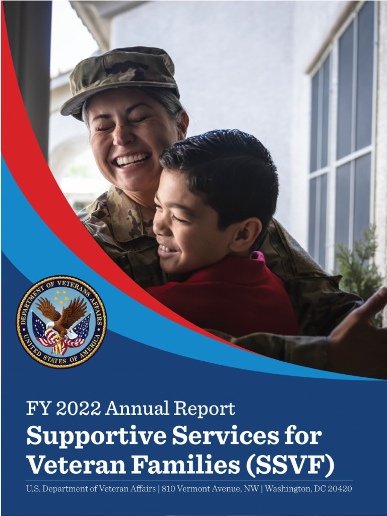 SSVF FY 2022 Annual Report | PDF | Homelessness | Veteran