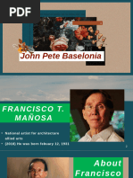 Francisco Mañosa: Neo-Vernacular Pioneer | PDF | Philippines