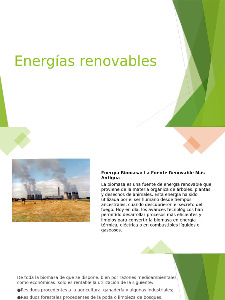 Energia Biomasa | PDF | Biomasa | Energía renovable
