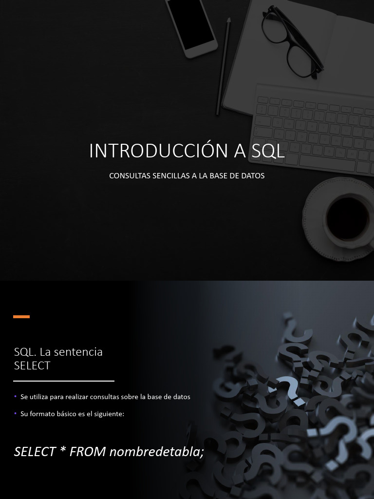 UT5 Introducción SQL | PDF | SQL | Recuperación de información