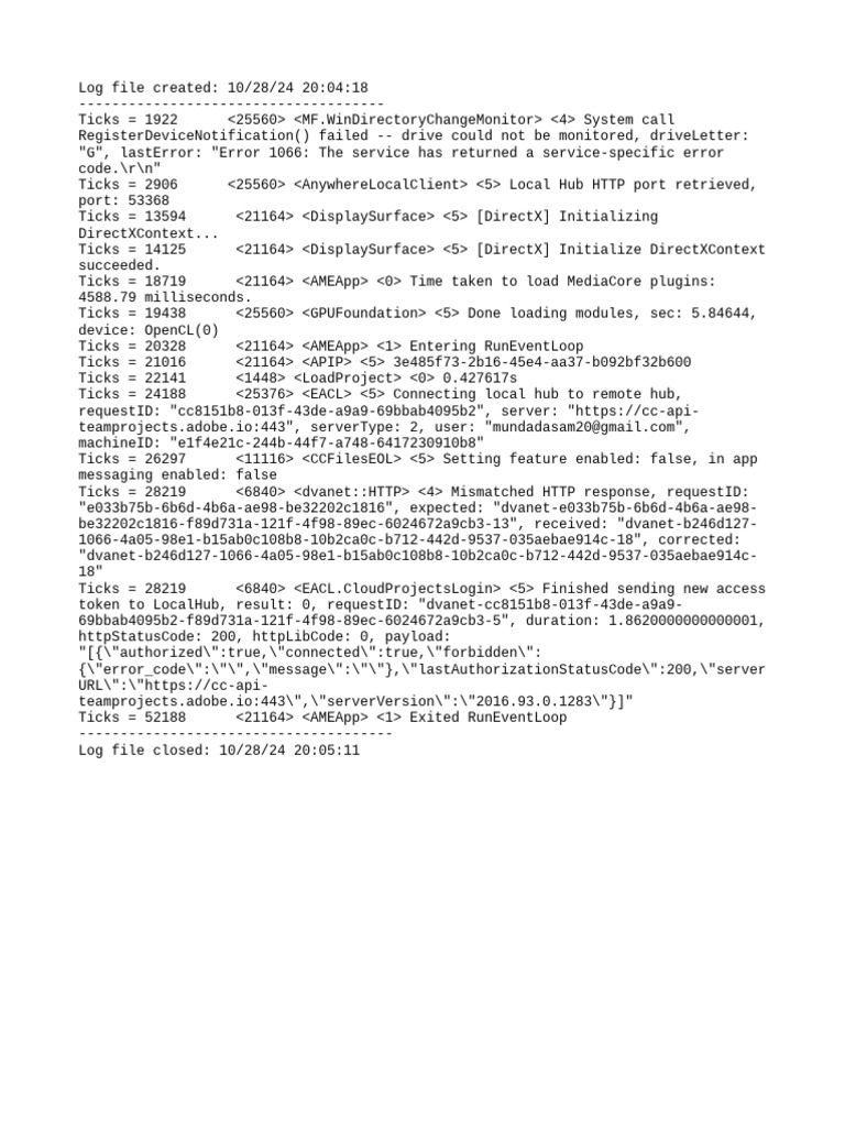 Adobe Media Encoder Log-Last | PDF