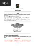 RMP - Tryout HandbookddAsdsdasdadsa | PDF | Military Police | Military