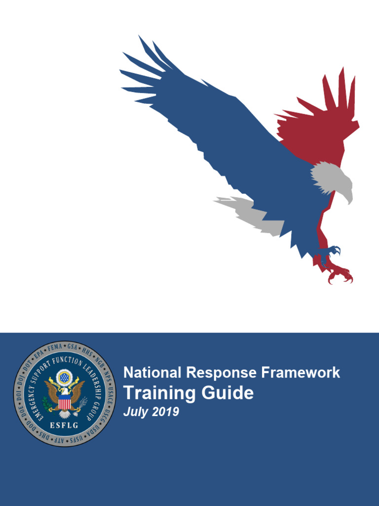 Fema - National Response Framework Training Guide - 2019 | PDF ...