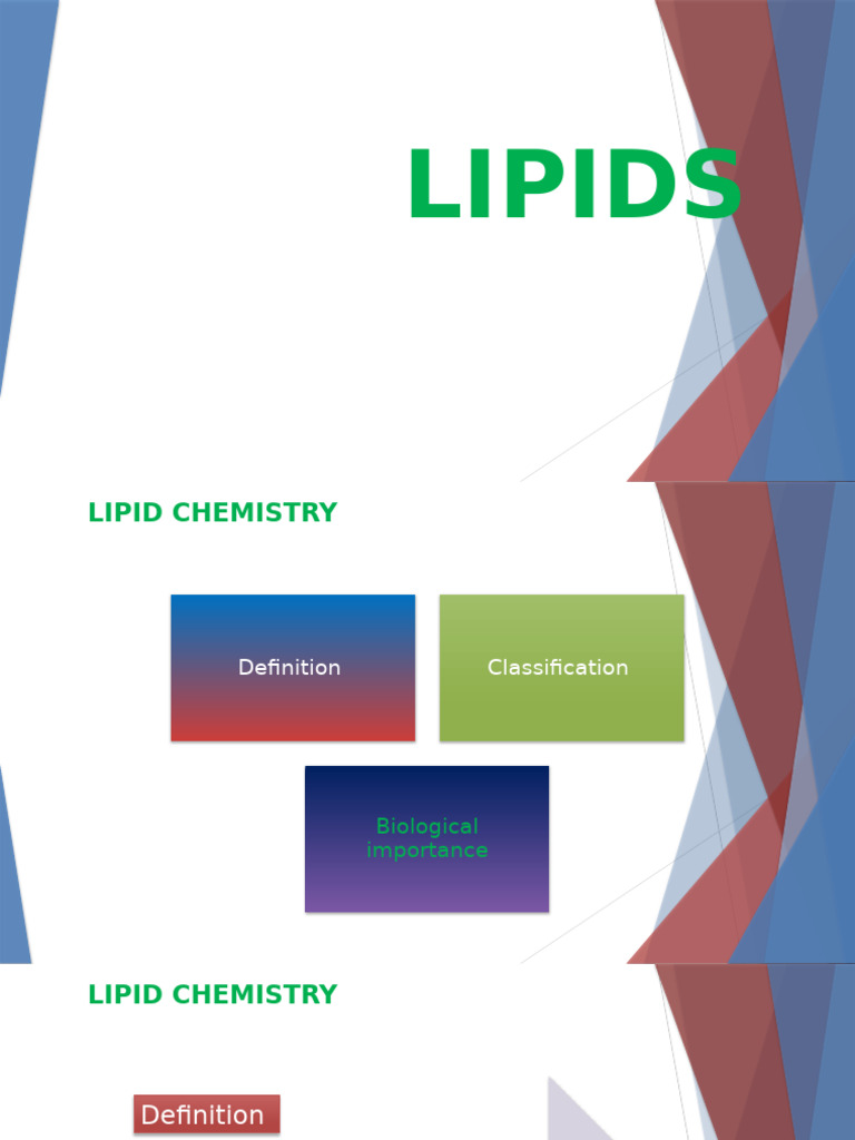 Lipids | PDF | Lipoprotein | Cholesterol