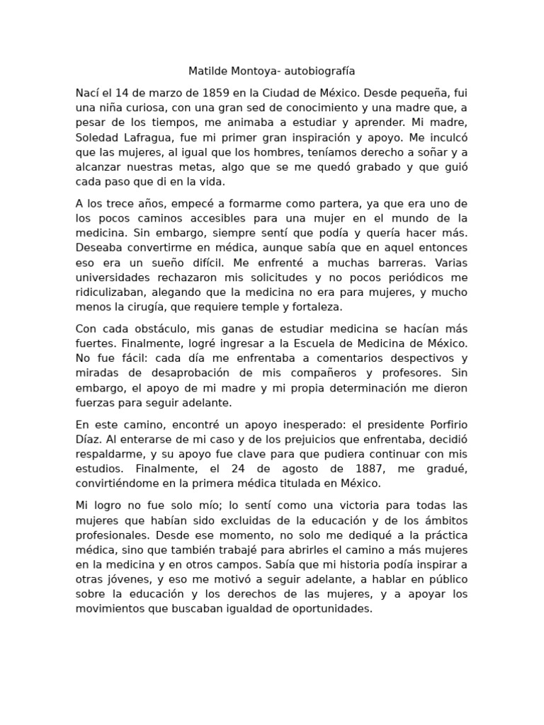 Matilde Montoya | PDF | Ciencias sociales