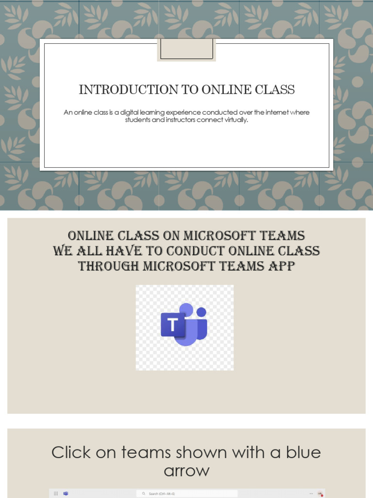 Online Class Setup with Microsoft Teams | PDF | Social Science