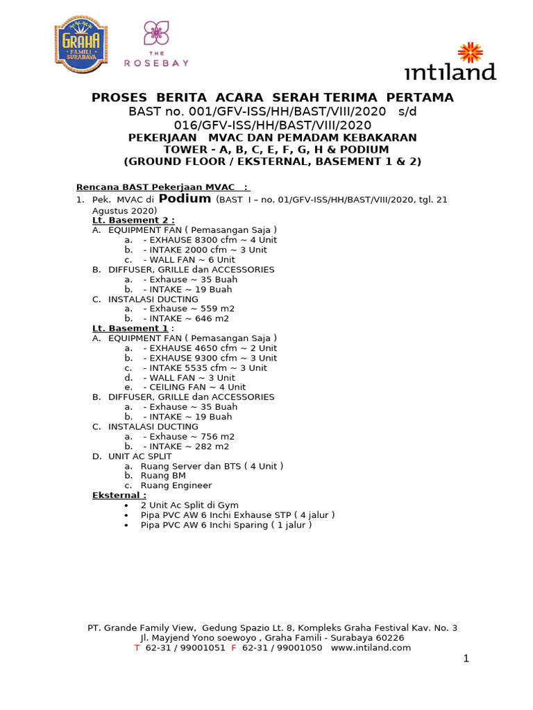 Skematik Proses BAST I ISS - 12.08.2020 | PDF | Water And Politics ...