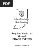UIL Prescribed Music List 2024-25 | PDF