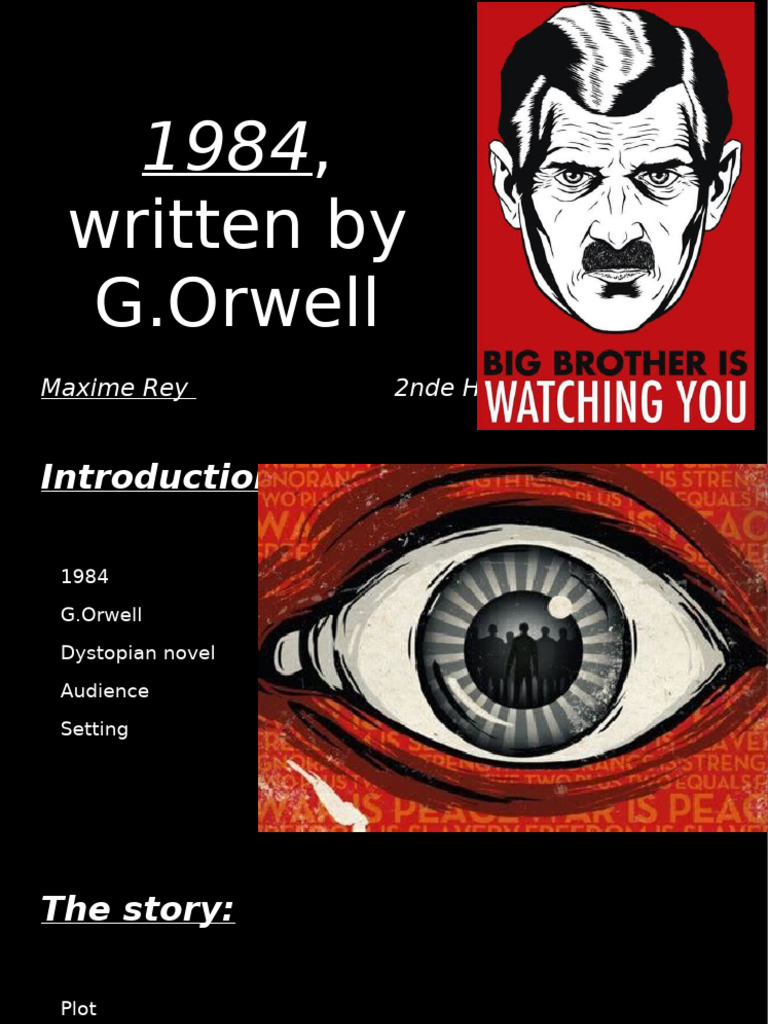 1984 Presentation | PDF | Classics | General Fiction