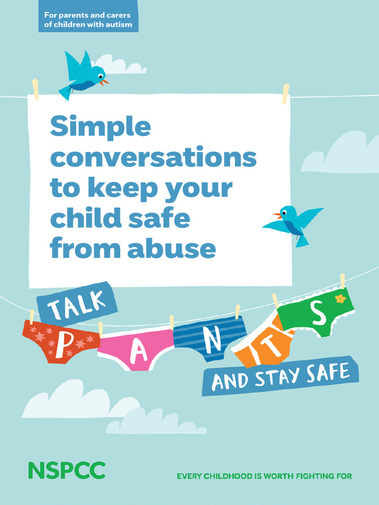 NSPCC Underwear-Rule-Parents-Guide-Children-Autism | PDF | Nonverbal ...