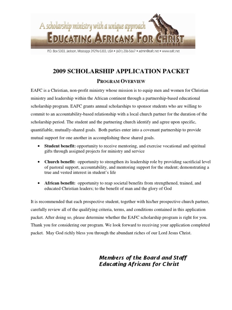 Application Forms Full | PDF | Minister (Christianity) | Christianity