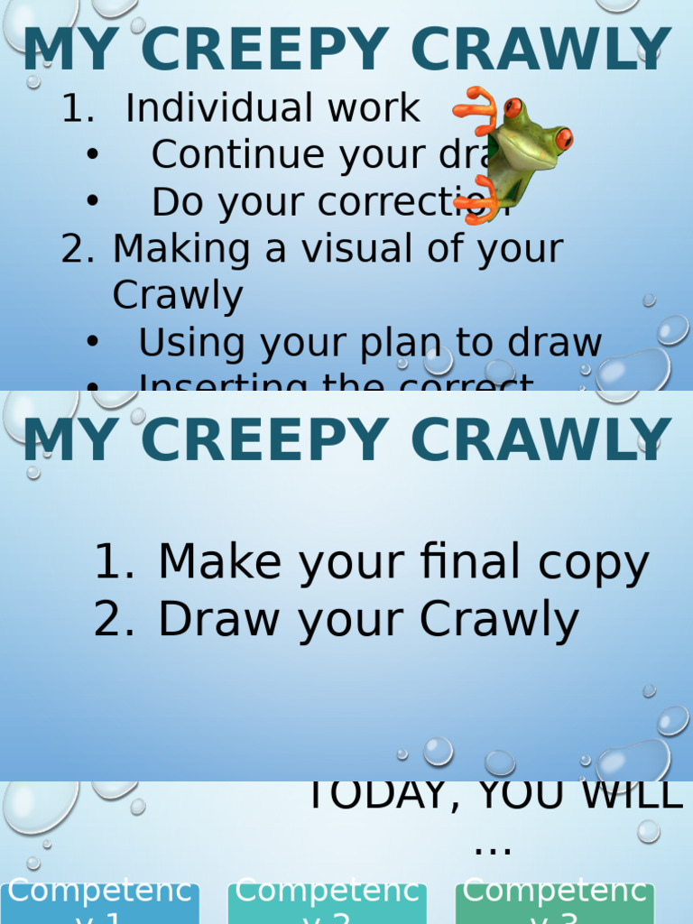 Creepy Crawlies 10 | PDF