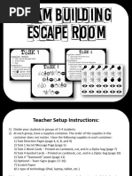 Escape Room- Answer Key | PDF