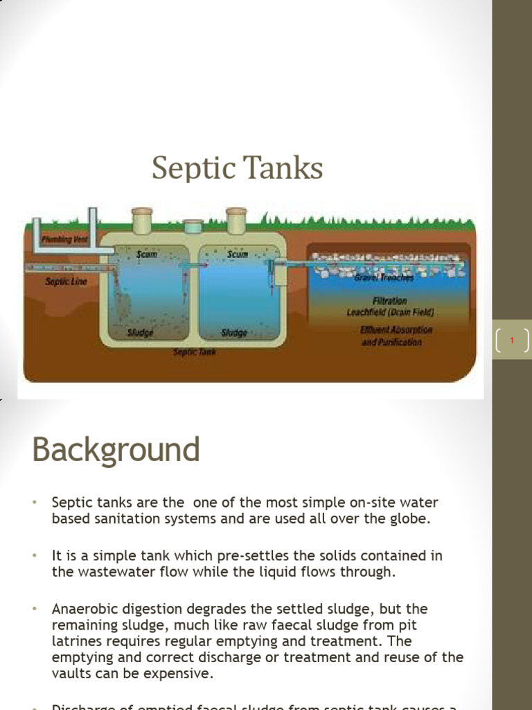 Septic Tanks | PDF | Septic Tank | Sewage Treatment