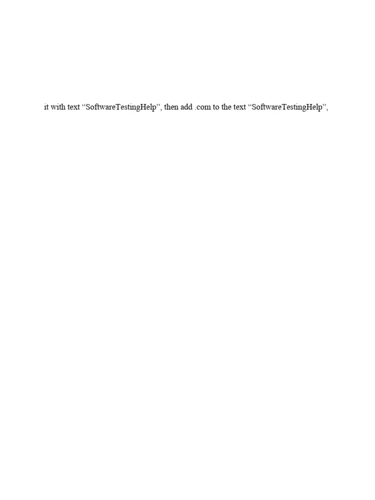 String Sheet | PDF