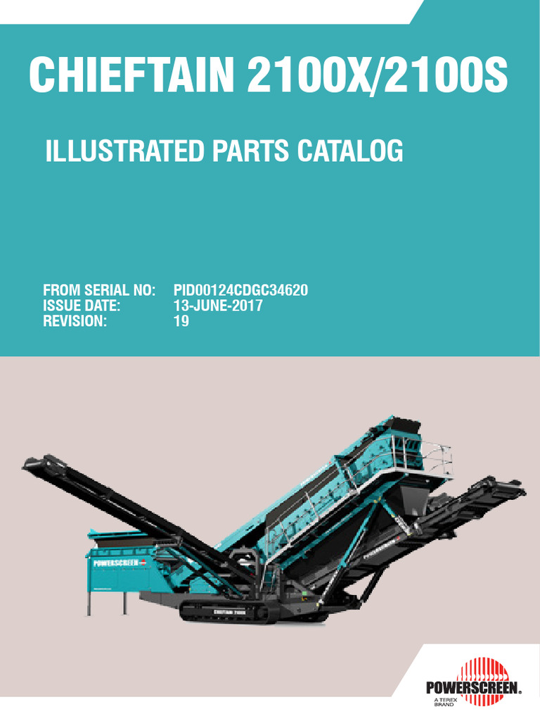 Chieftain 2100X-2100S Illustrated Parts Catalog Revision 19 | PDF ...