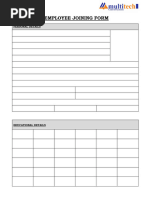 Employee ID Form | PDF